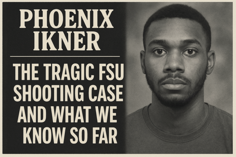 Phoenix Ikner: The Tragic FSU Shooting Incident Involving Phoenix Ikner ...